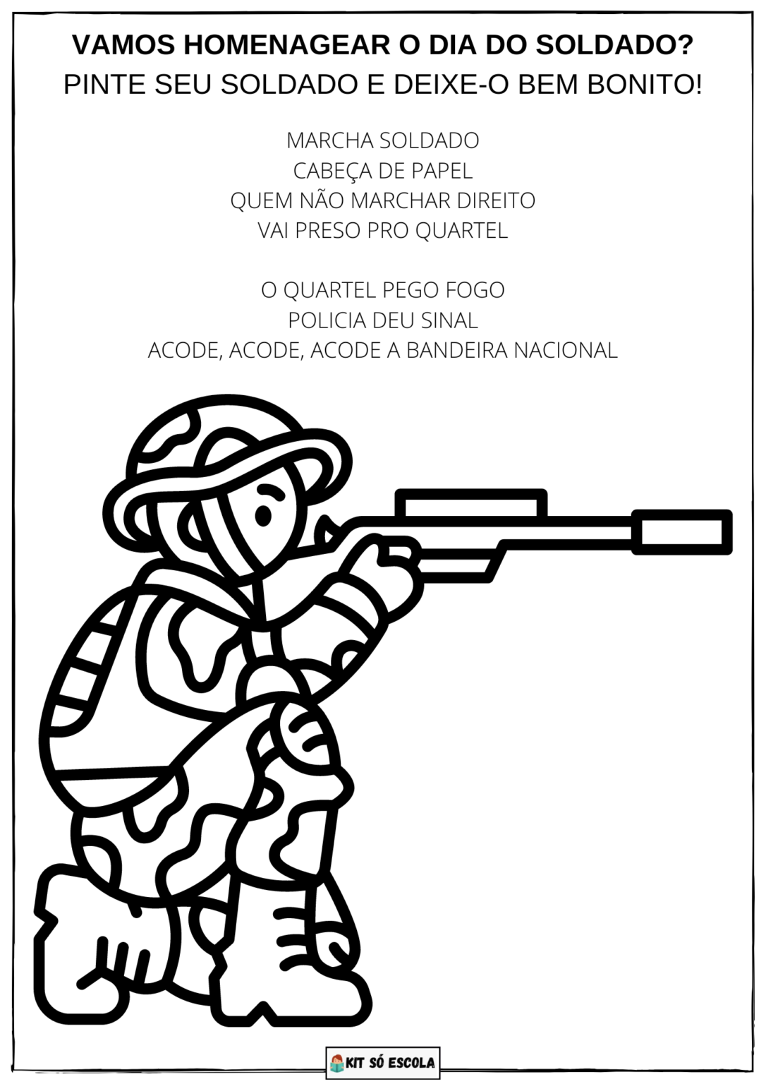 Dia Do Soldado Educação Infantil Bncc - RETOEDU