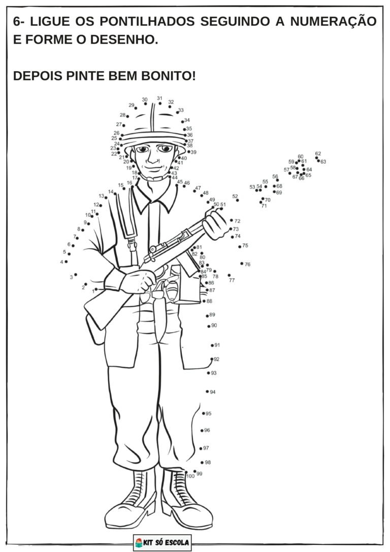 Sequência de Atividades Dia do Soldado - SÓ ESCOLA